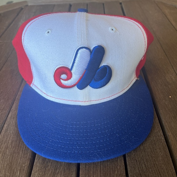 New Era | Accessories | Montreal Expos Cooperstown White And Blue Logo ...